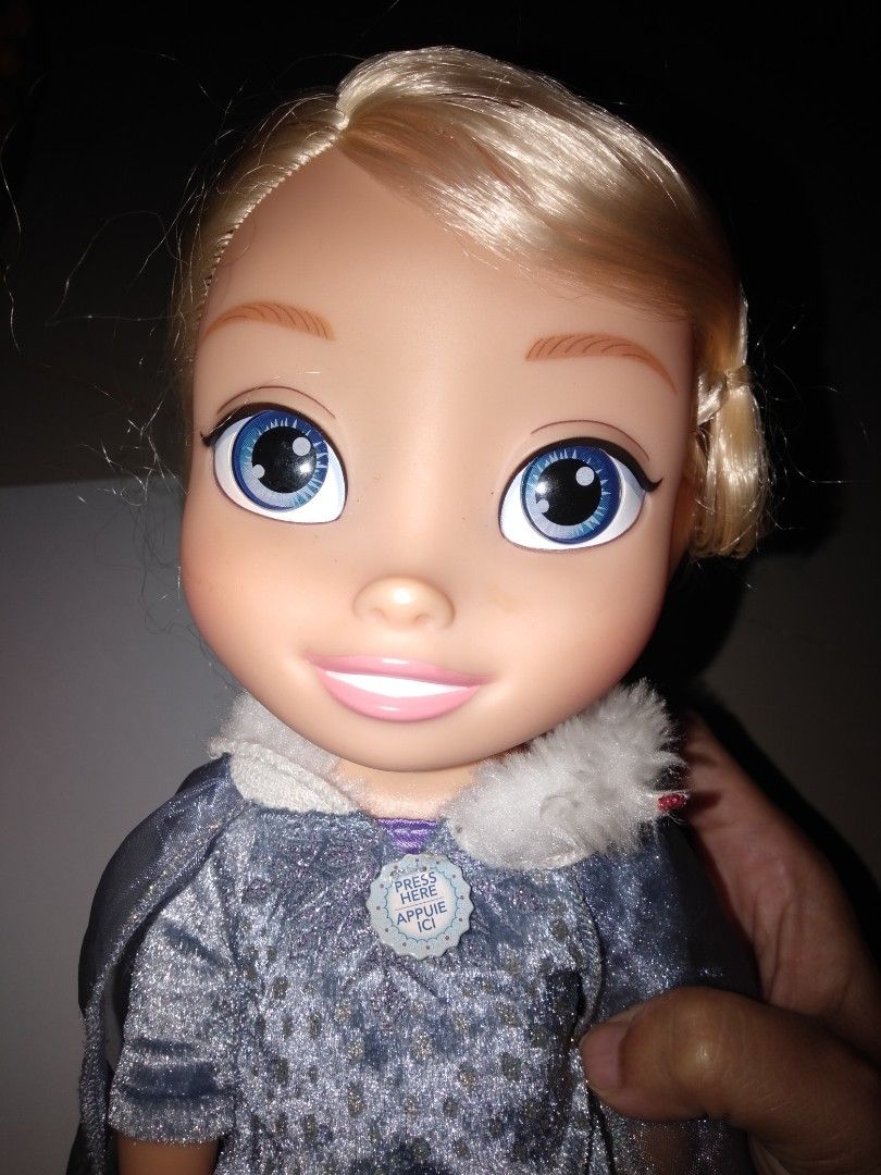 Doll Disney Elsa by Jakks Pacific, Bayi & Anak, Mainan & Baby Walker di ...