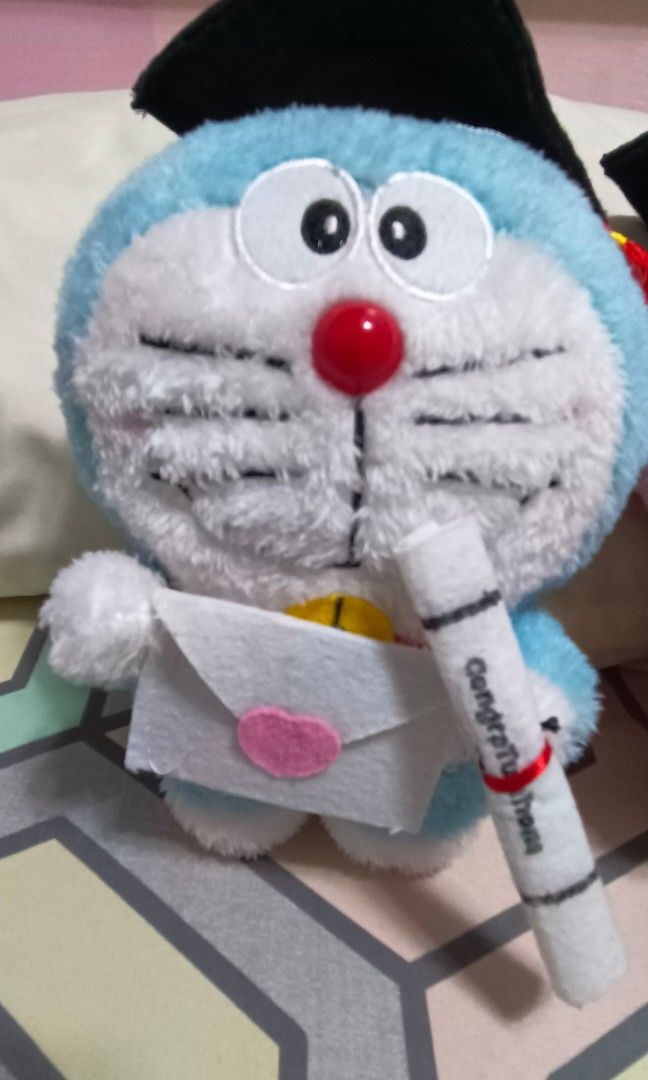 Doraemon Graduation Stuff toys Auth Take all on Carousell