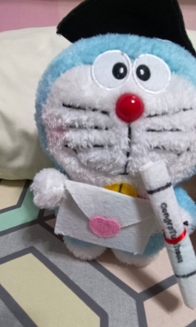 Doraemon Graduation Stuff toys Auth Take all on Carousell