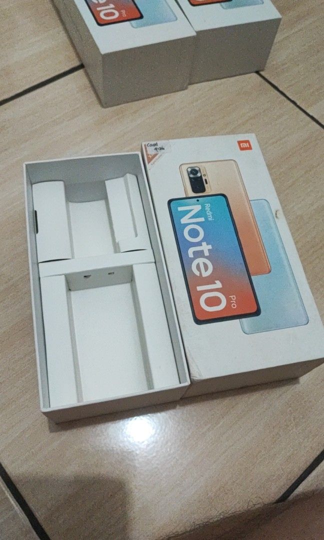 Dus Box Xiaomi Redmi Note 10 Pro ORIGINAL ( BUKAN CETAKAN ), Telepon ...