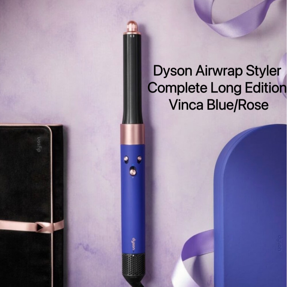 Dyson Airwrap Complete Long - Vinca Blue (Limited Edition), Beauty ...