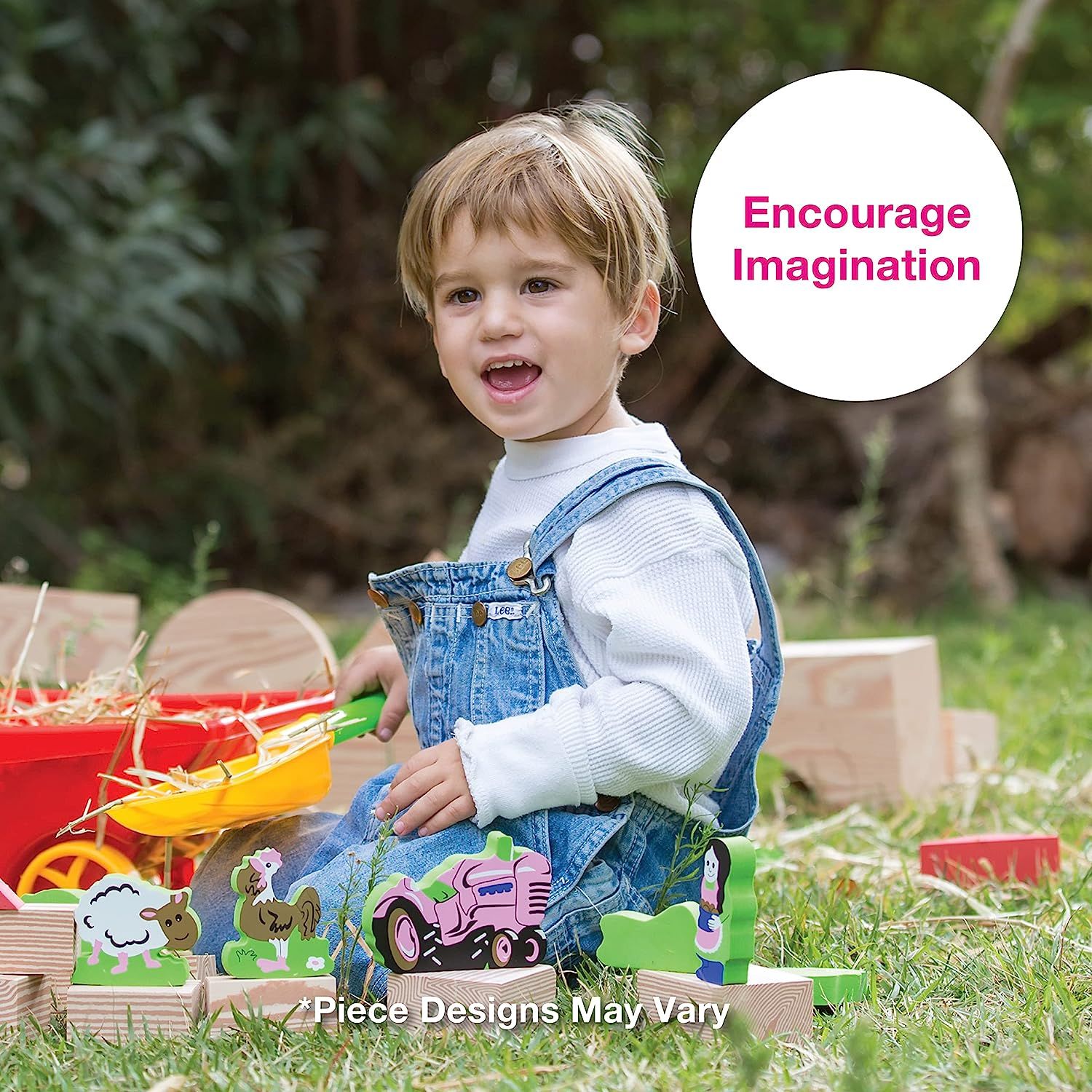 Edushape Foam Blocks for Kids - My Soft World Farm, 29-Piece Foam Block ...