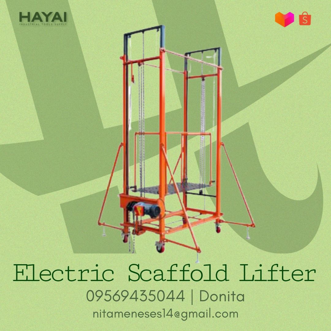 Electric Scaffold Lifter, Commercial & Industrial, Industrial Equipment ...