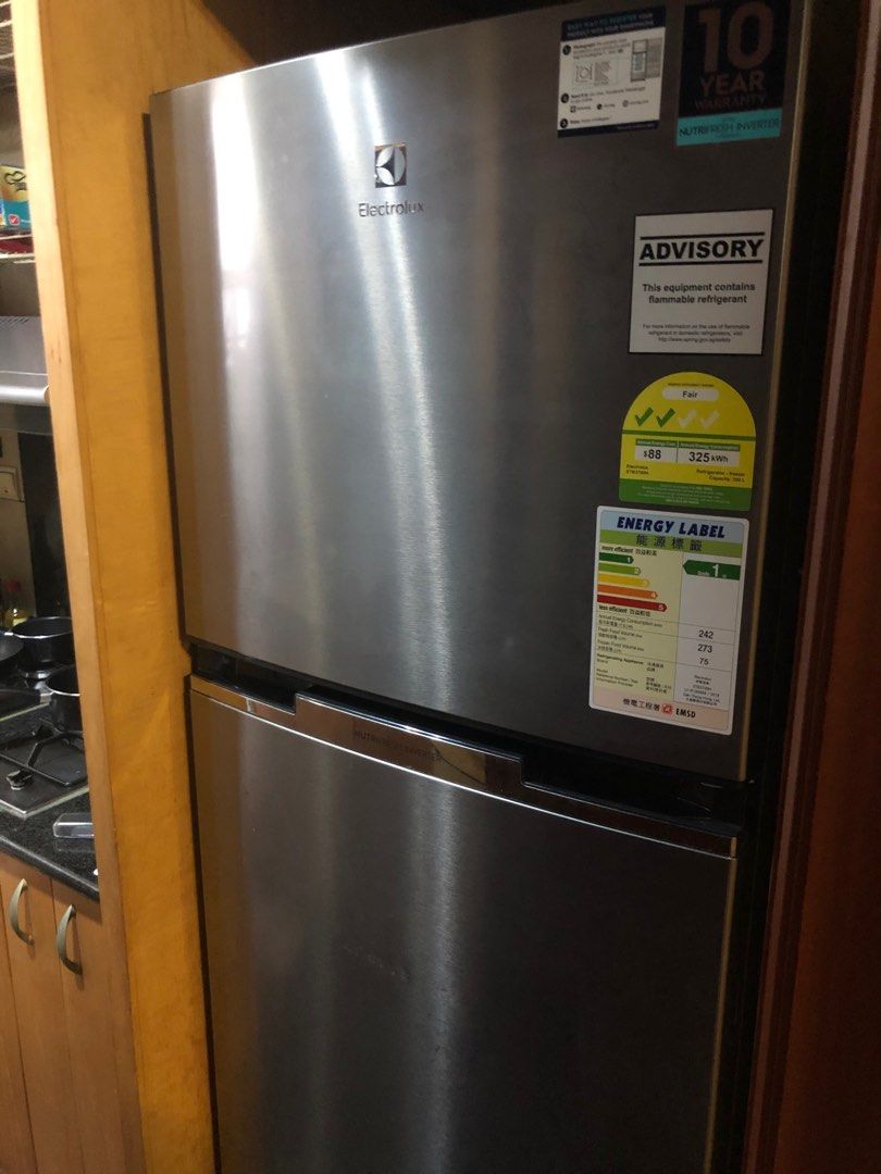 Electrolux 350L fridge, TV & Home Appliances, Kitchen Appliances ...