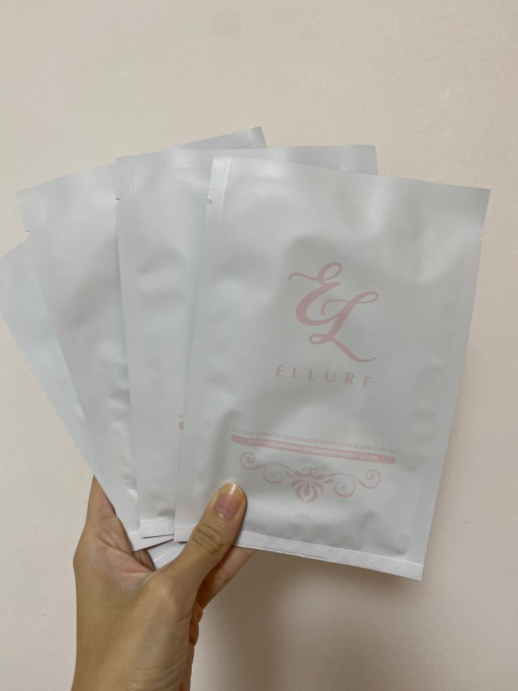 Ellure Tomato Bubble Mask, Beauty & Personal Care, Face, Face Care on ...