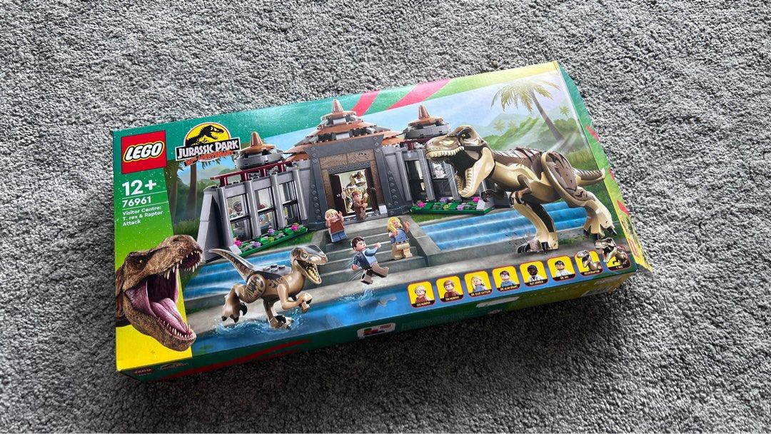 Empty Box - Lego 30th Anniversary Jurassic Park 76961 - Visitor Center ...