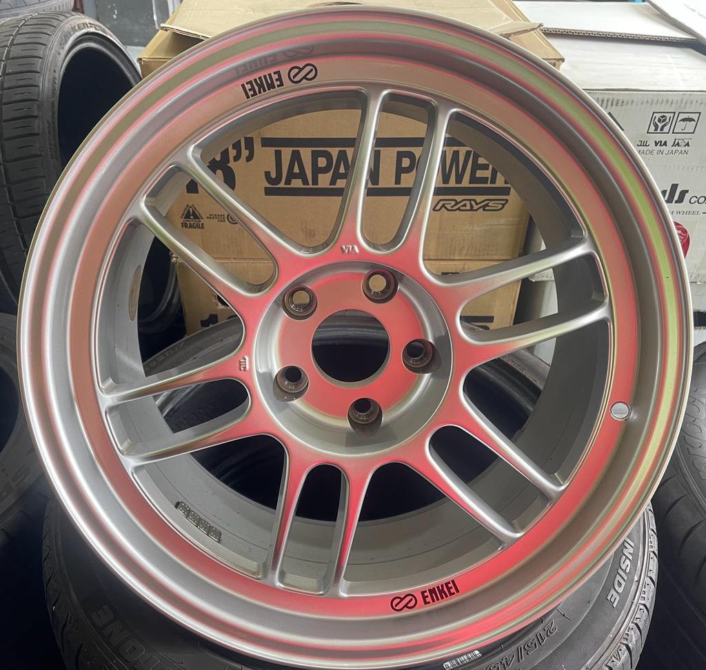 Enkei rim original, Car Accessories, Tyres & Rims on Carousell