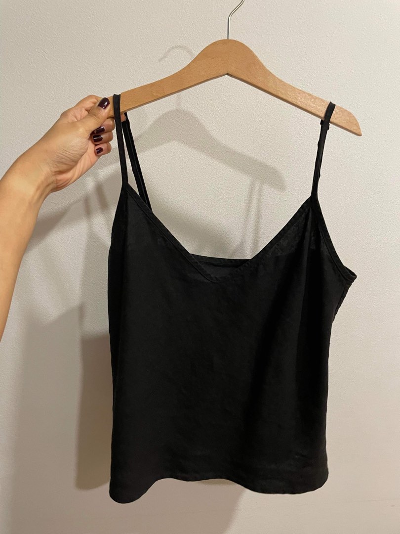 Enzo Costa French Linen Camisole, Women's Fashion, Tops, Other Tops on ...