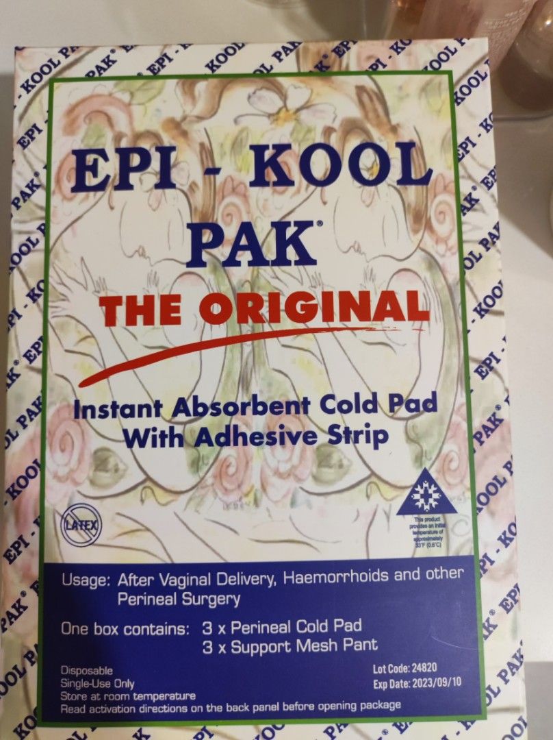 Epi Kool Pak for maternity, Beauty & Personal Care, Sanitary Hygiene on ...