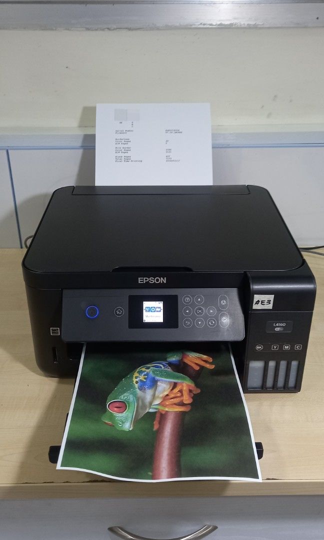 Epson Printer L4160 Eco Tank ( All ink almost full)(#E3), Computers ...