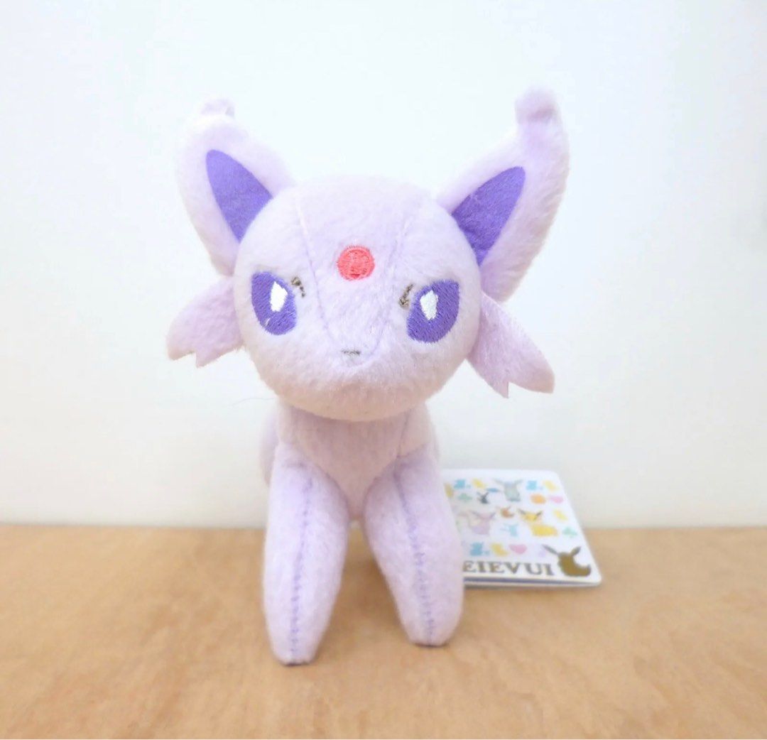 Espeon Pokemon Plush, Hobbies & Toys, Toys & Games on Carousell