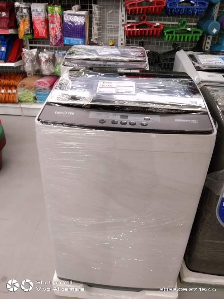 Eurotek Automatic washing machine 8kgs, TV & Home Appliances, Washing ...