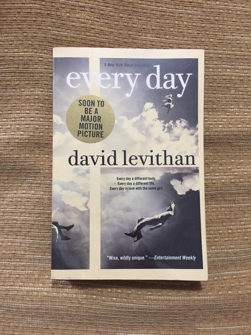 Every day - David Levithan, Hobbies & Toys, Books & Magazines, Fiction ...