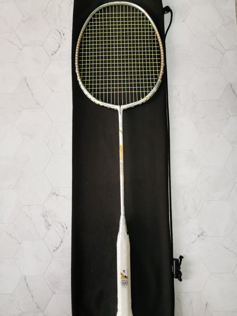 Felet TJ 1000 Speed Badminton Racket with Felet Ultrasonic 63 Badminton ...