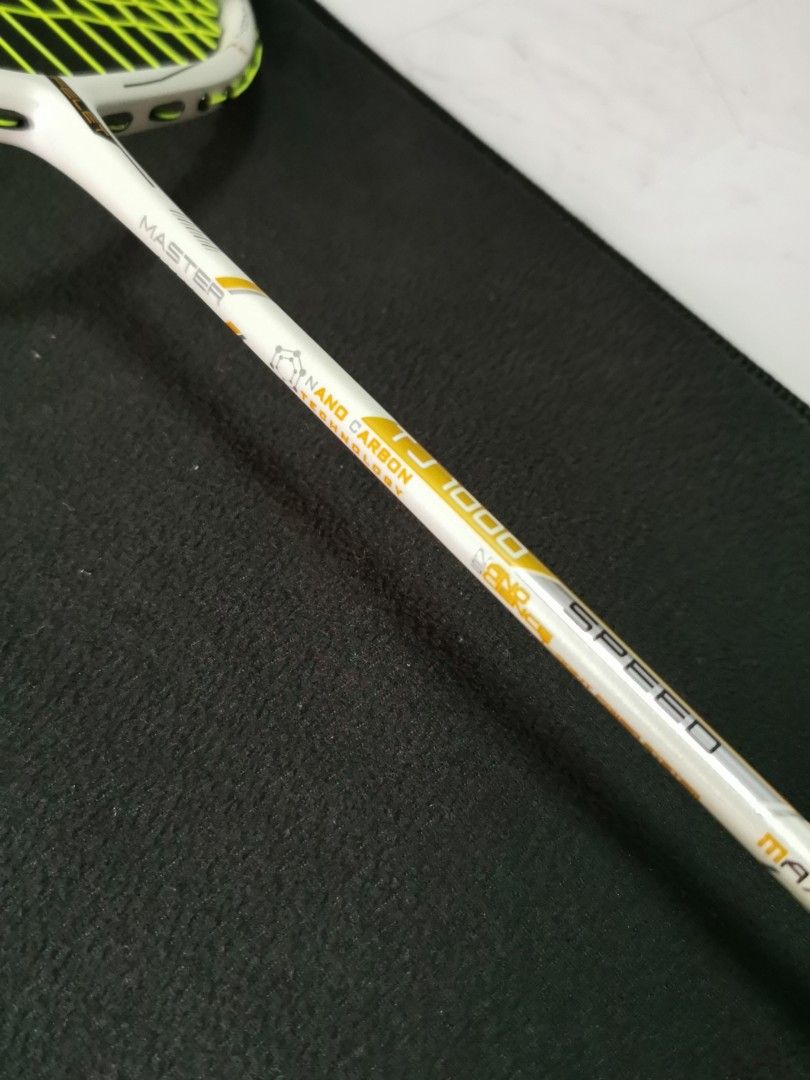 Felet TJ 1000 Speed Badminton Racket with Felet Ultrasonic 63 Badminton ...