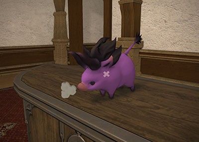 FFXIV Baby Behemoth Plush and In-Game Housing Item Code | Final Fantasy ...