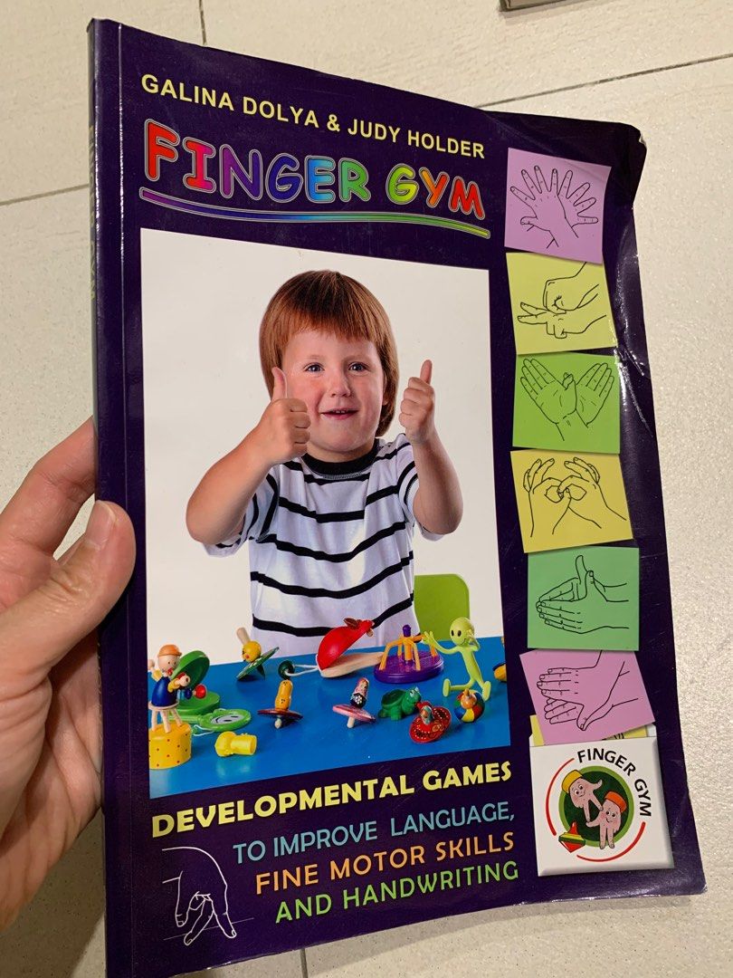 Finger Gym: Developmental games to improve language, fine motor skills ...