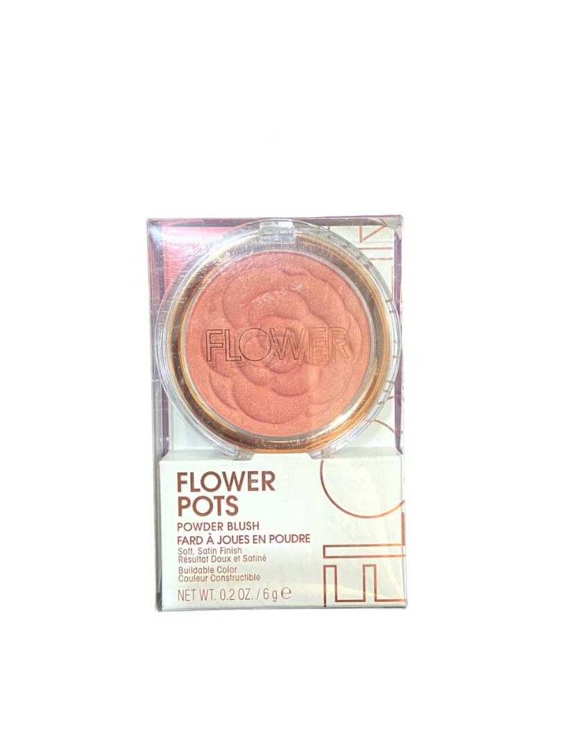 Flower Beauty Flower Pots Powder Blush, Smooth & Silky, Skin Tone ...