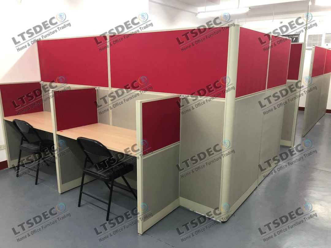 FULL FABRIC MODULAR PANEL OFFICE PARTITION FURNITURE on Carousell