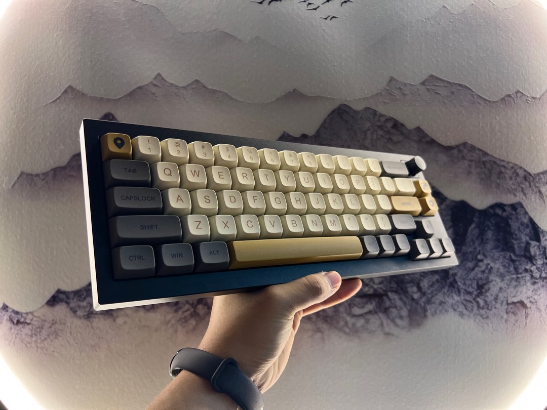 Fully Custom Modded Keychron Q2 Premium Mechanical Keyboard, Computers ...