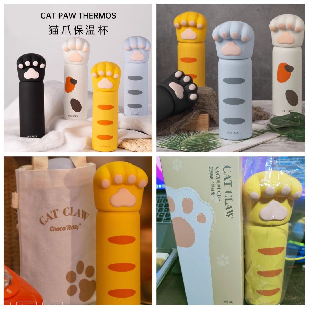 #Funclaw #Cat #Paw Hot Water Flask #Themal Flask for #Collector #Gift and #Children #Sengkang # ...