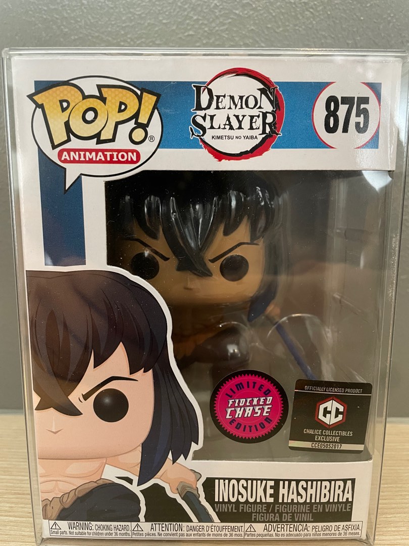 Funko Pop - 875 - Demon Slayer - Inosuke Hashibira (Chase) (Chalice ...