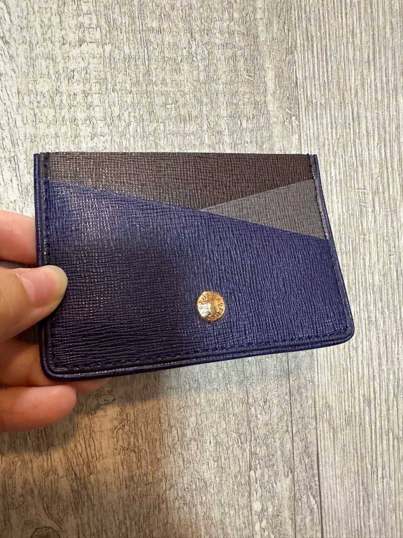 Furla tri color card holder, Luxury, Accessories on Carousell