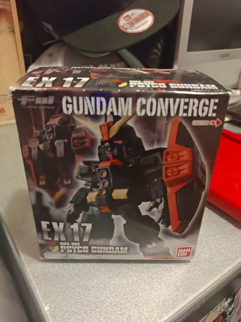 fw gundam converge Ex17 Psyco Gundam 重高達, 興趣及遊戲, 玩具 & 遊戲類 - Carousell