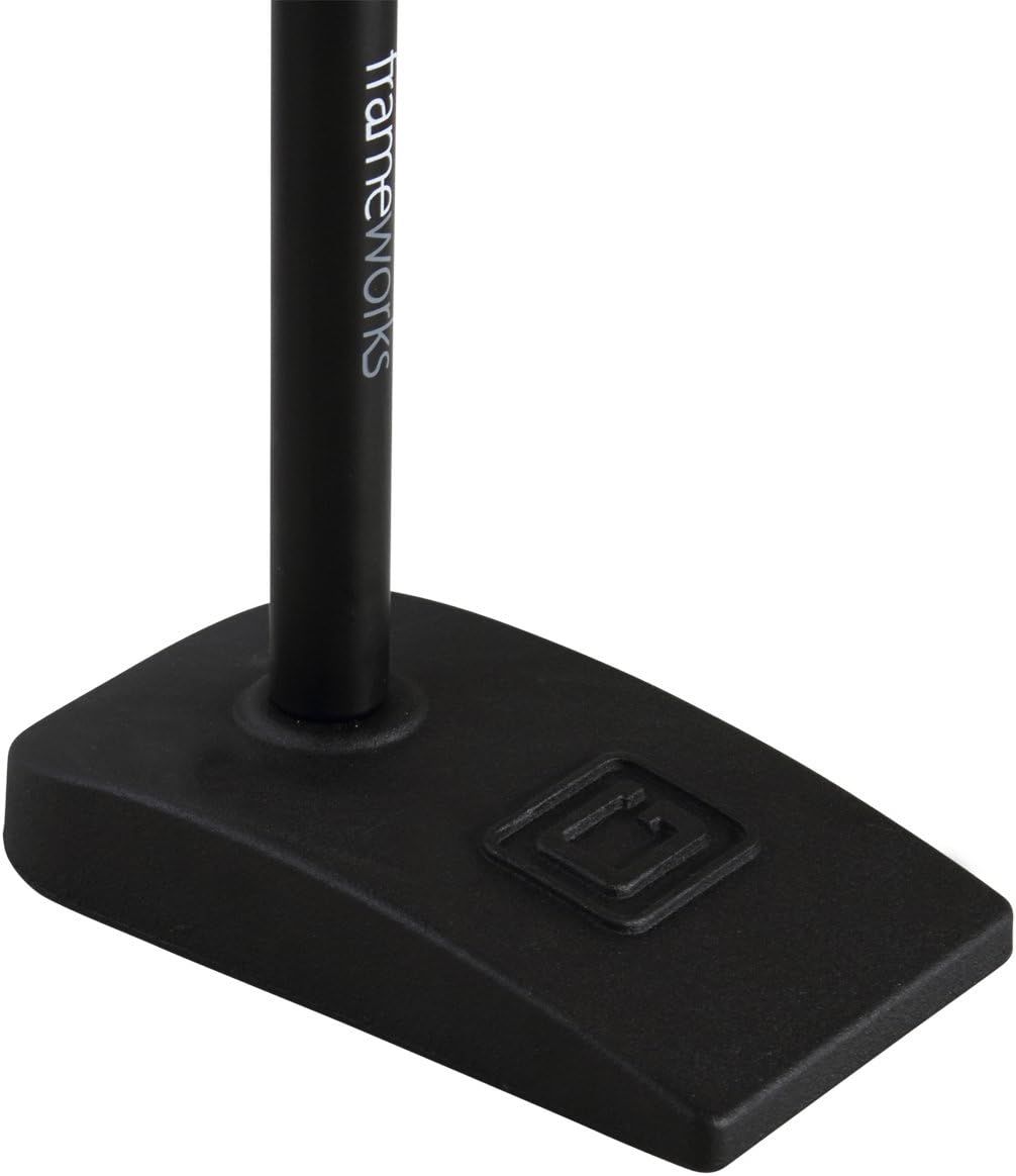 Gator Frameworks Short Weighted Base Microphone Stand with Soft Grip ...