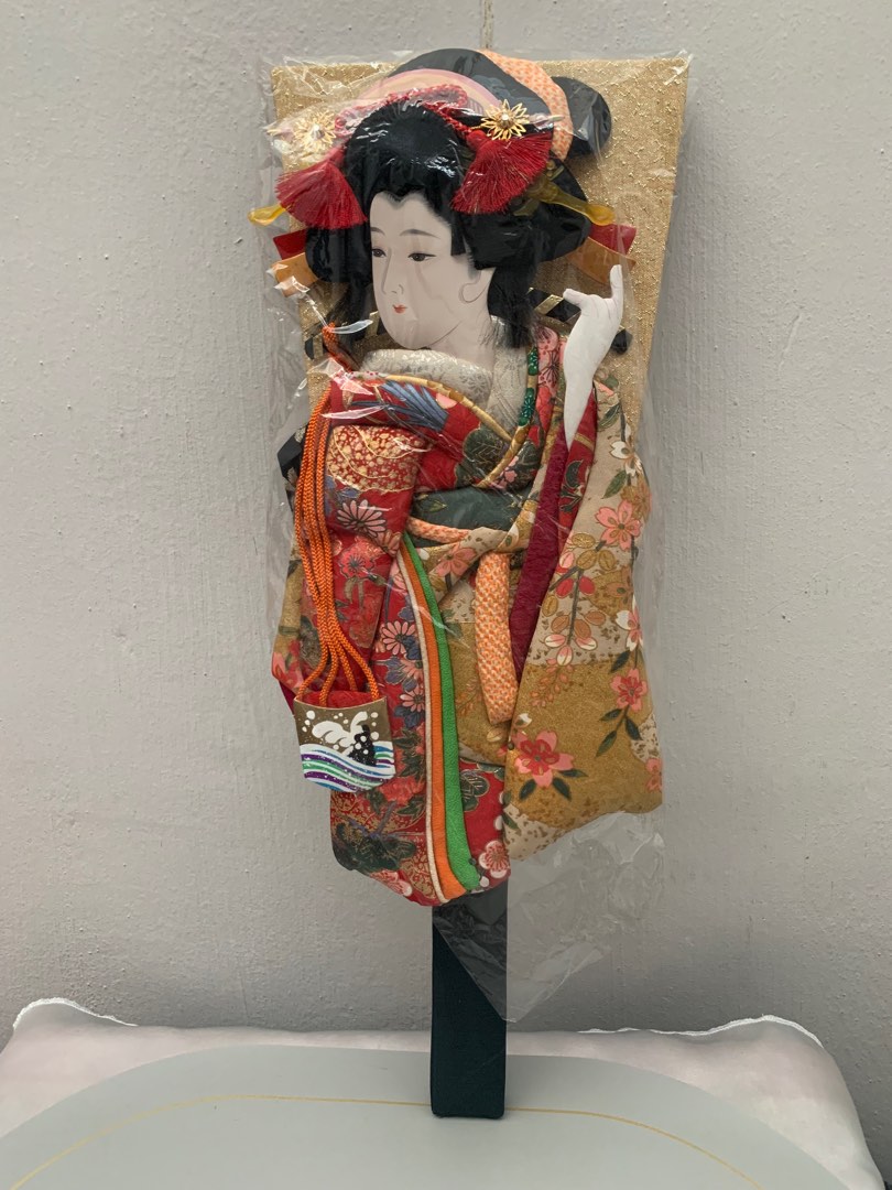 Geisha Hagoita Japan Made Premium Toys wooden paddle, Hobbies & Toys ...