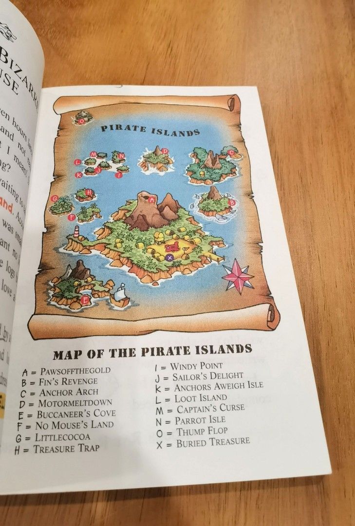 Geronimo Stilton Shipwreck On The Pirate Islands Children Story Book ...