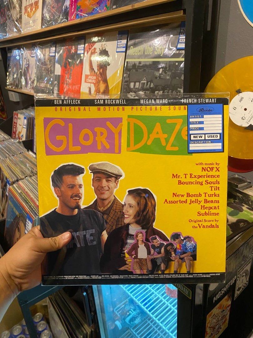 Glory Daze (Original Motion Picture Soundtrack) LP Piring Hitam Vinyl ...