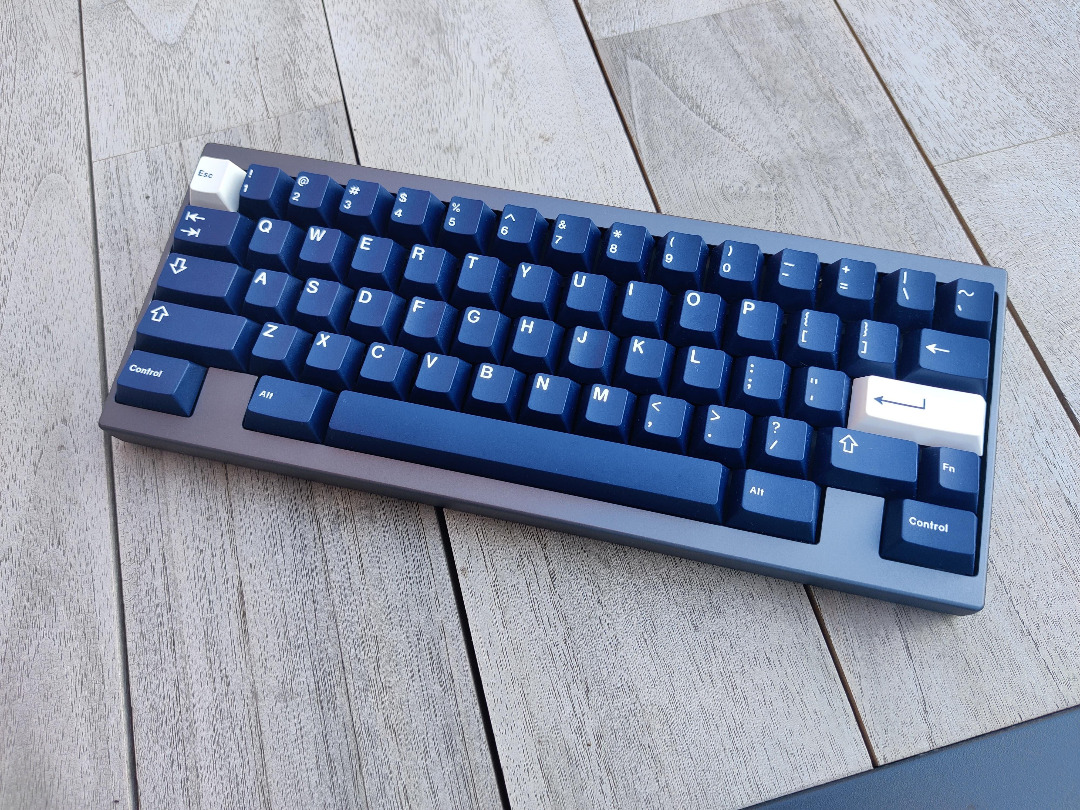 Gmk Deep Navy Base Sealed Kit Keycaps ABS PBT, Computers & Tech, Parts ...