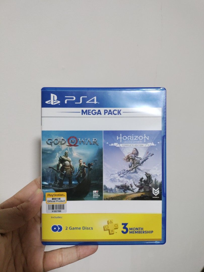 God of war and horizon zero dawn bundle, Video Gaming, Video Games ...