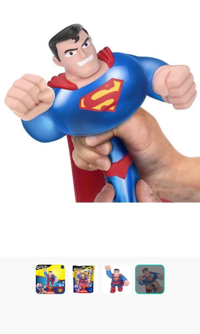 GOO JIT ZU -SUPERMAN, 興趣及遊戲, 玩具 & 遊戲類 - Carousell