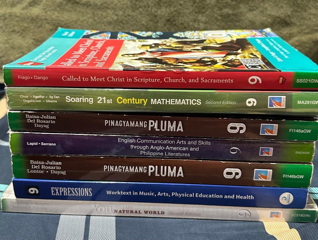Grade 9 Books from ICCS Cubao, Hobbies & Toys, Books & Magazines ...