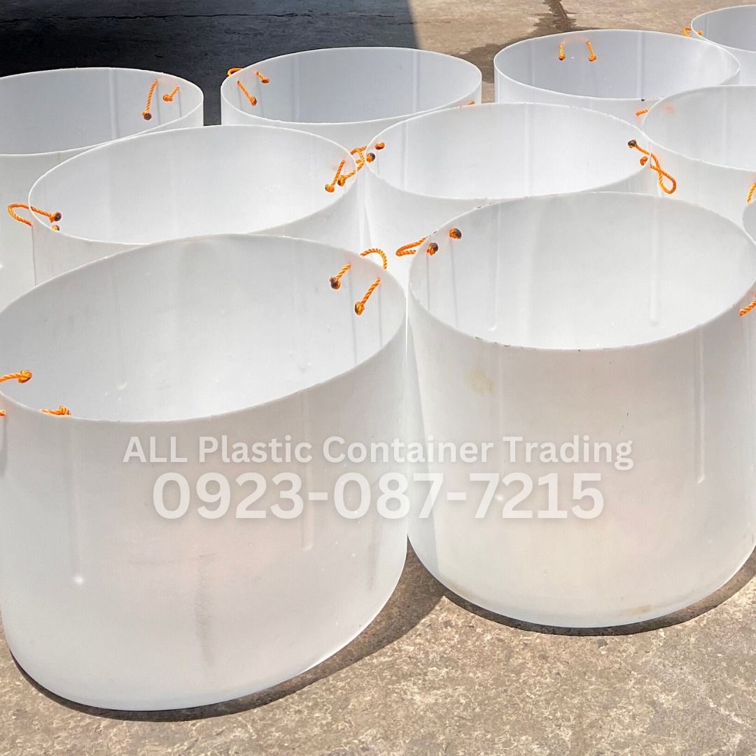 Half Plastic Drum HDPE Garden Planter, Plant Box,, Furniture & Home ...