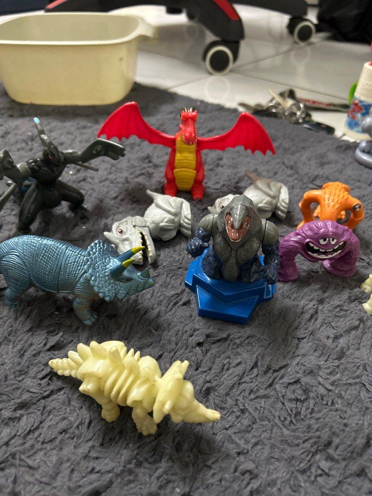 Happy Meal Dinosaur set, Hobbies & Toys, Toys & Games on Carousell