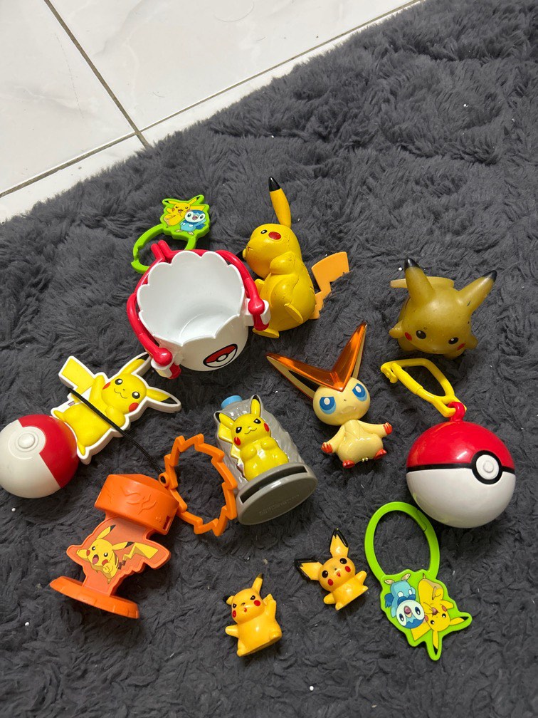 Happy Meal pokemon Loose, Hobbies & Toys, Toys & Games on Carousell