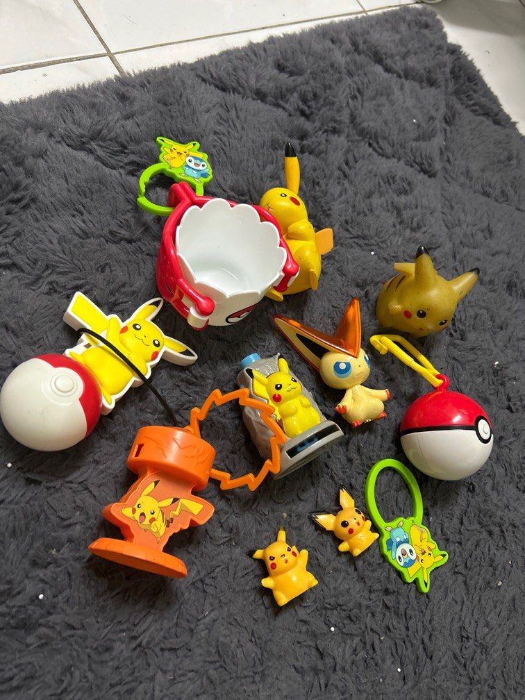 Happy Meal pokemon Loose, Hobbies & Toys, Toys & Games on Carousell