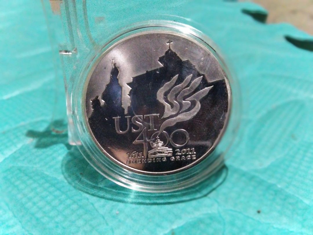 UST 400 YEARS CELEBRATION UNENDING GRACE COMMEMORATIVE MEDAL BSP MINT ...
