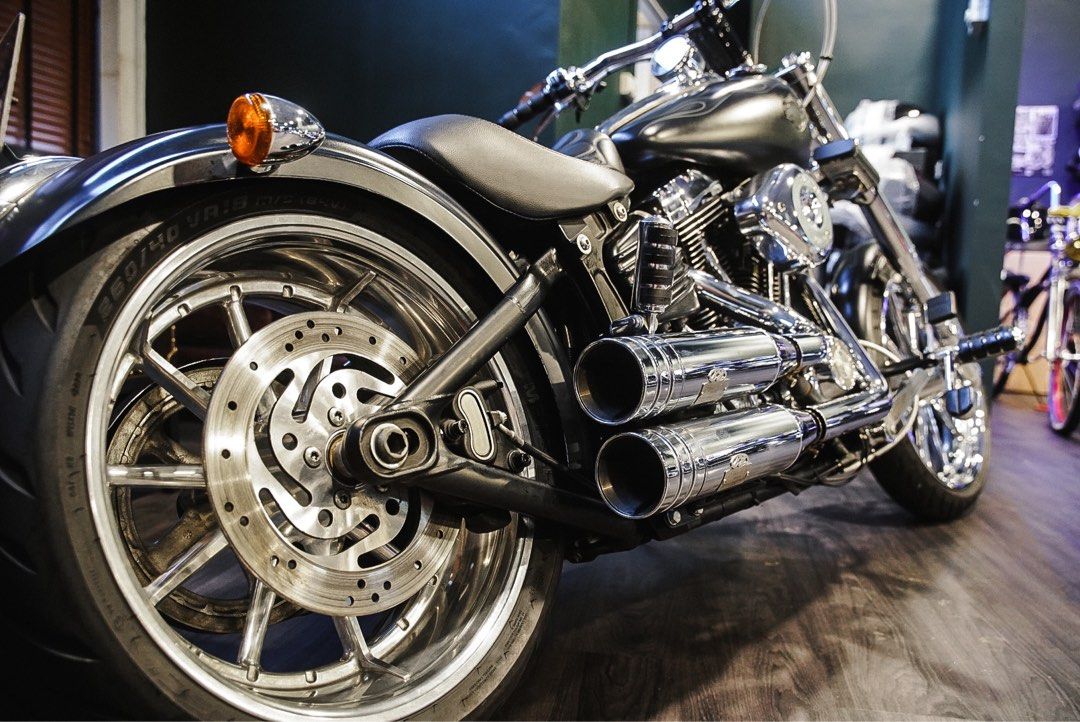 Harley Davidson Softail FXCWC Rocker Custom, Motorcycles, Motorcycles ...