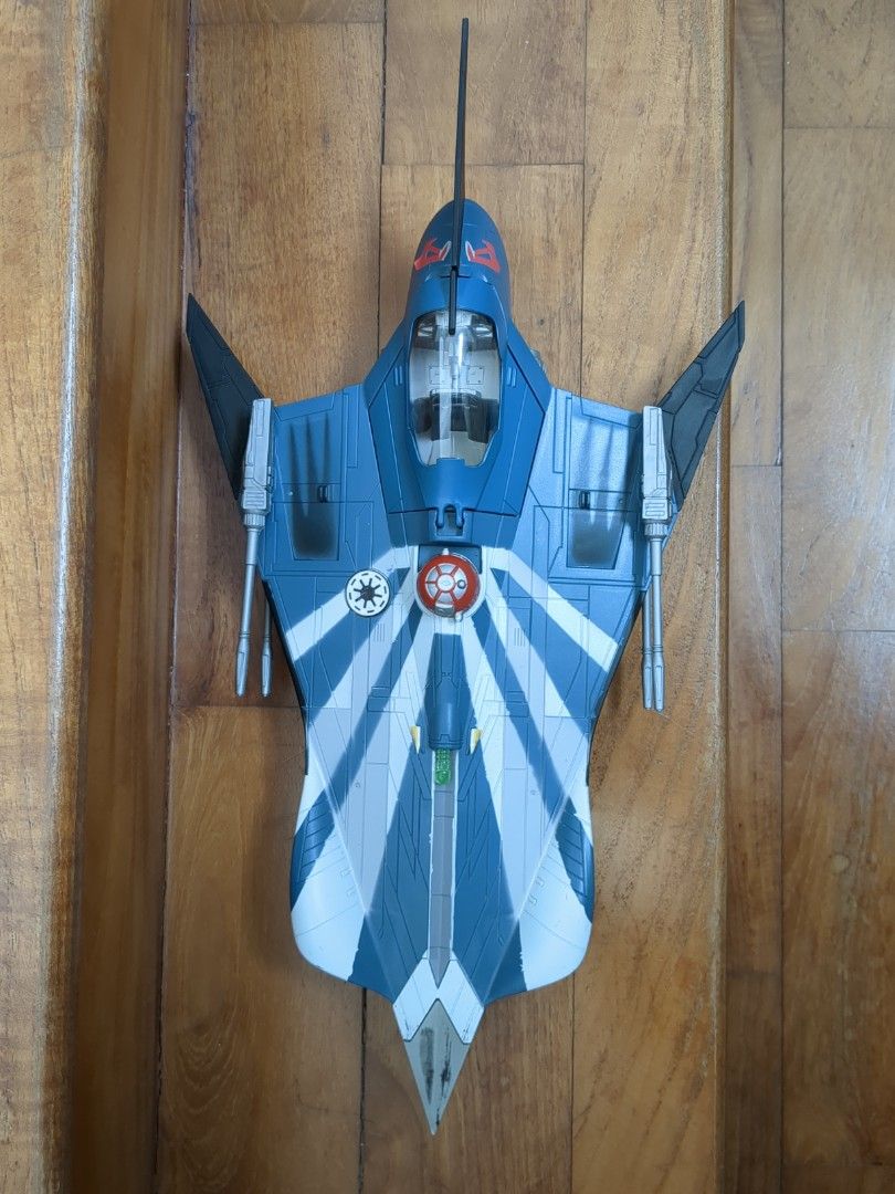 Hasbro Star Wars Anakin Skywalker Modified Jedi Starfighter - Azure ...