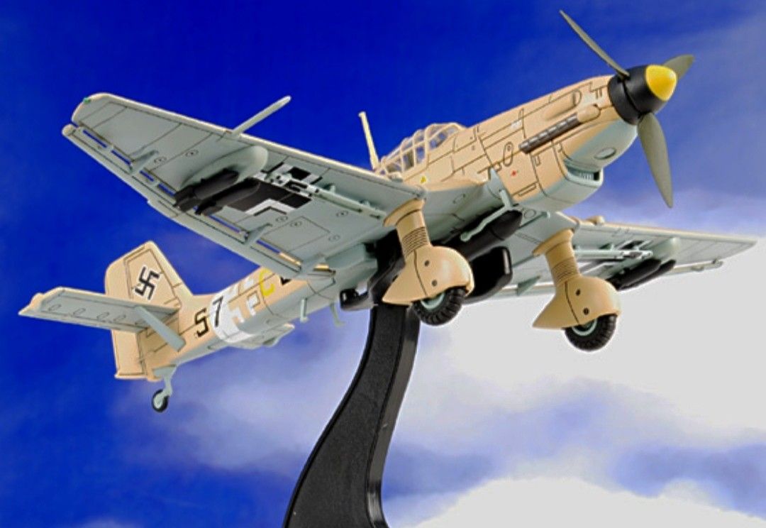 HOBBY MASTER 1/72 JU 87D STUKA LUFTWAFFE StG 3, LIBYA, NOVEMBER 1942 ...