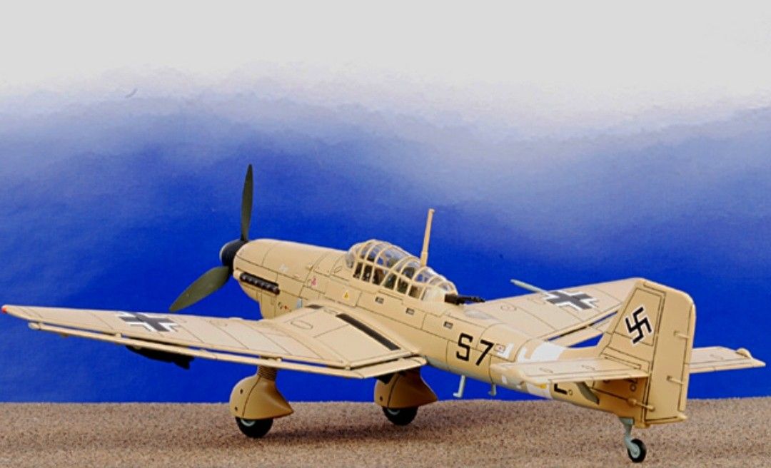 HOBBY MASTER 1/72 JU 87D STUKA LUFTWAFFE StG 3, LIBYA, NOVEMBER 1942 ...