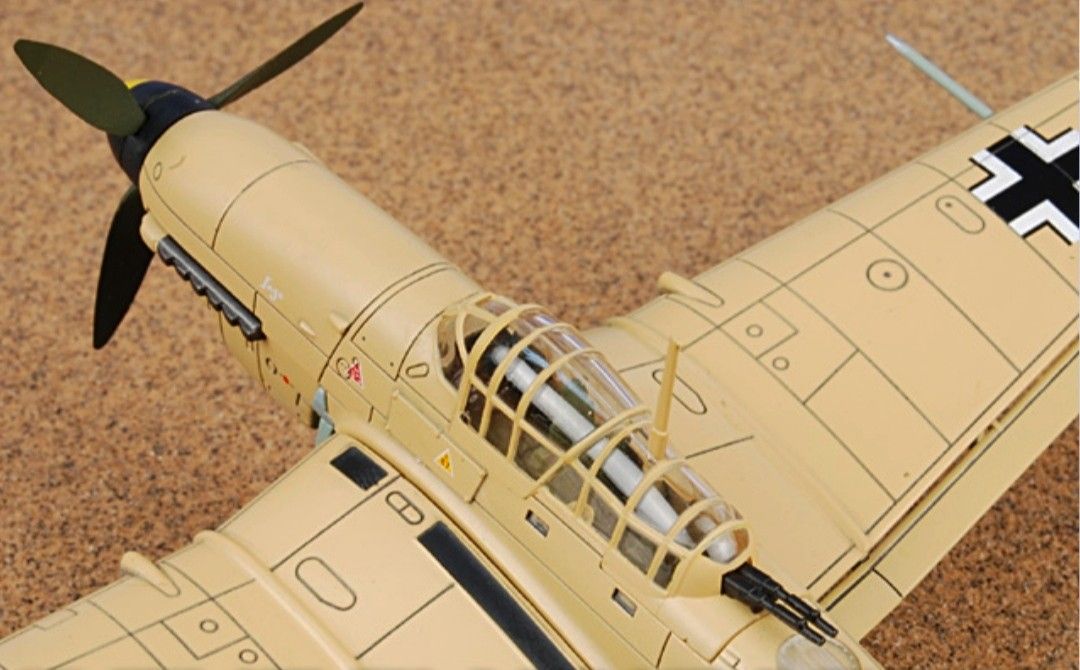 HOBBY MASTER 1/72 JU 87D STUKA LUFTWAFFE StG 3, LIBYA, NOVEMBER 1942 ...