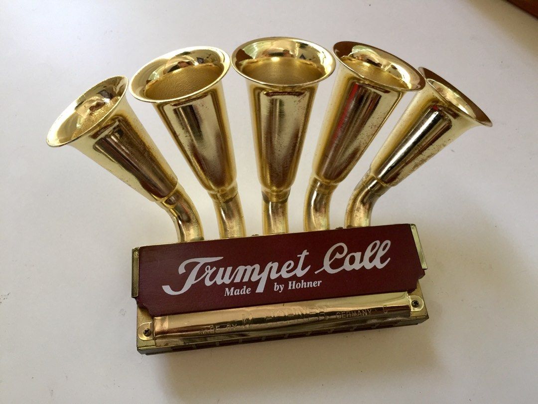 Hohner Trumpet Call Harmonica, Hobbies & Toys, Music & Media, Musical ...