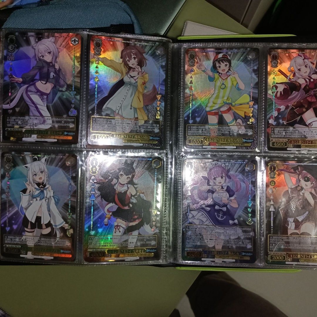 Hololive Weiss Schwarz expo and vol2, Hobbies & Toys, Toys & Games on ...