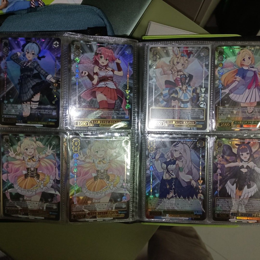 Hololive Weiss Schwarz expo and vol2, Hobbies & Toys, Toys & Games on Carousell