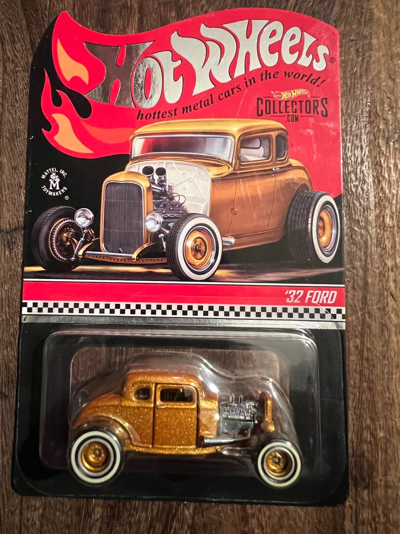 Hot Wheels RLC 32 Ford Hot Rod Limited Edition, 興趣及遊戲, 玩具 & 遊戲類 - Carousell